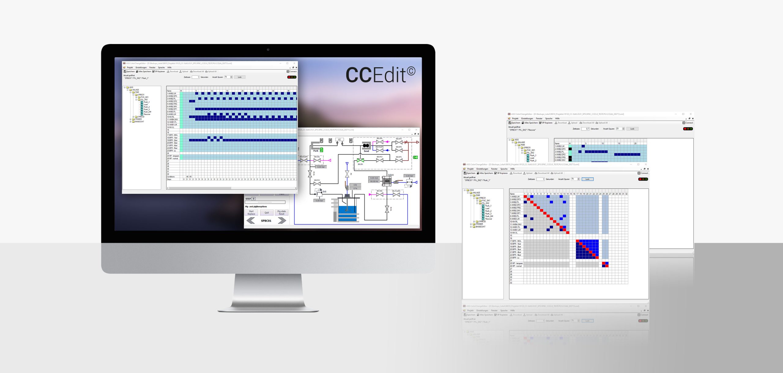 CC-Edit: Graphical optimization of color change sequences - ASIS GmbH