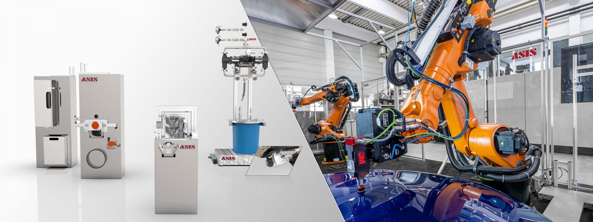 Automatic finish: repair of paint defects - ASIS GmbH