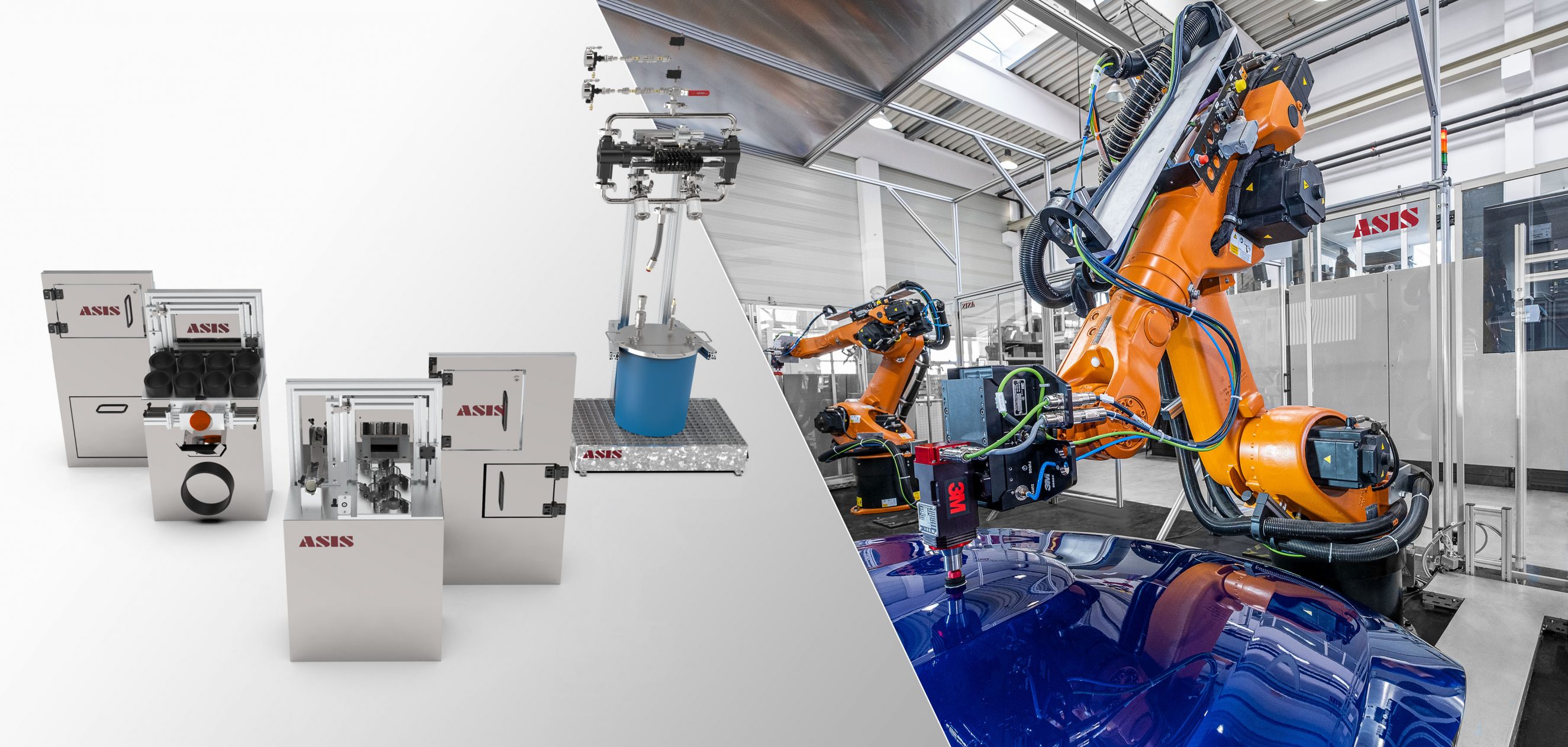 Automatic finish: repair of paint defects - ASIS GmbH